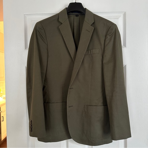 J. Crew | Suits & Blazers | Olive Italian Chino Blazer | Poshmark